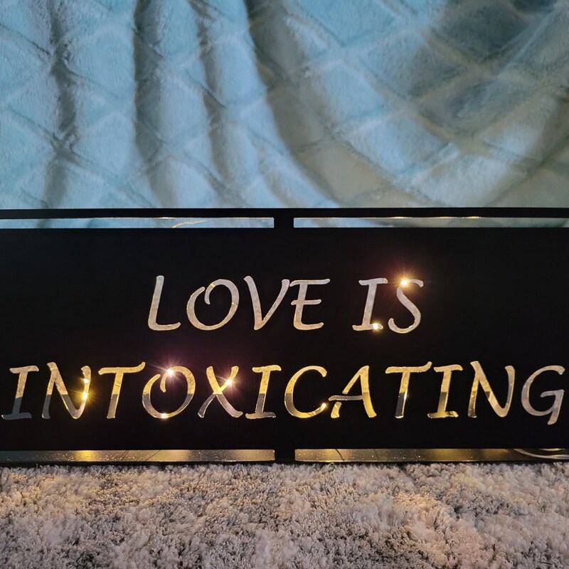Love is Intoxicating - Etsy