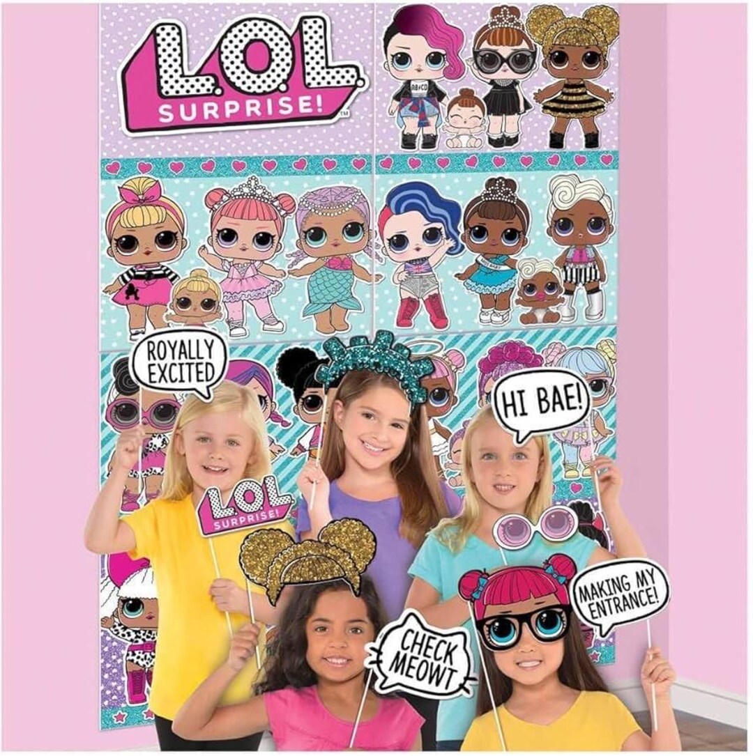 LOL Scene Setter- Backdrop -birthday Decor - Etsy