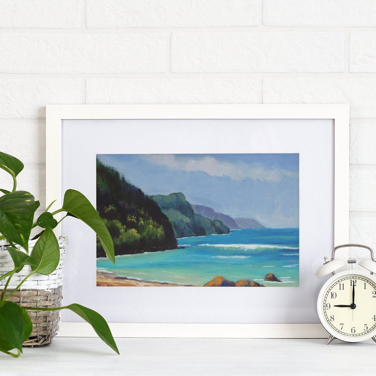 Napali Coast Digital Wall Art, Kauai Island Hawaii Printable Wall Art ...