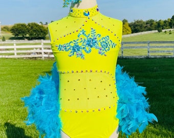 Jazz Yellow Dance Costume - Etsy