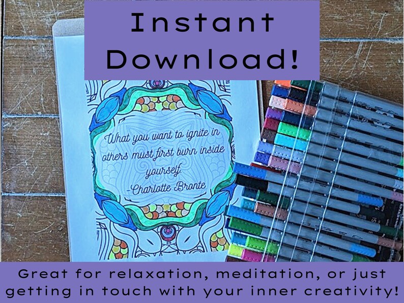 Mandala Coloring Pages, Inspirational Quotes, Motivational Sayings ...