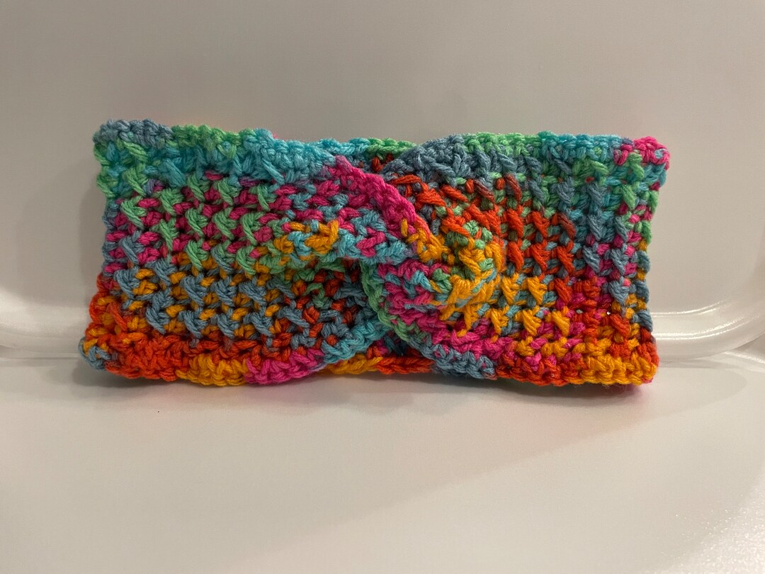 Multi Colored Ear Warmer - Etsy