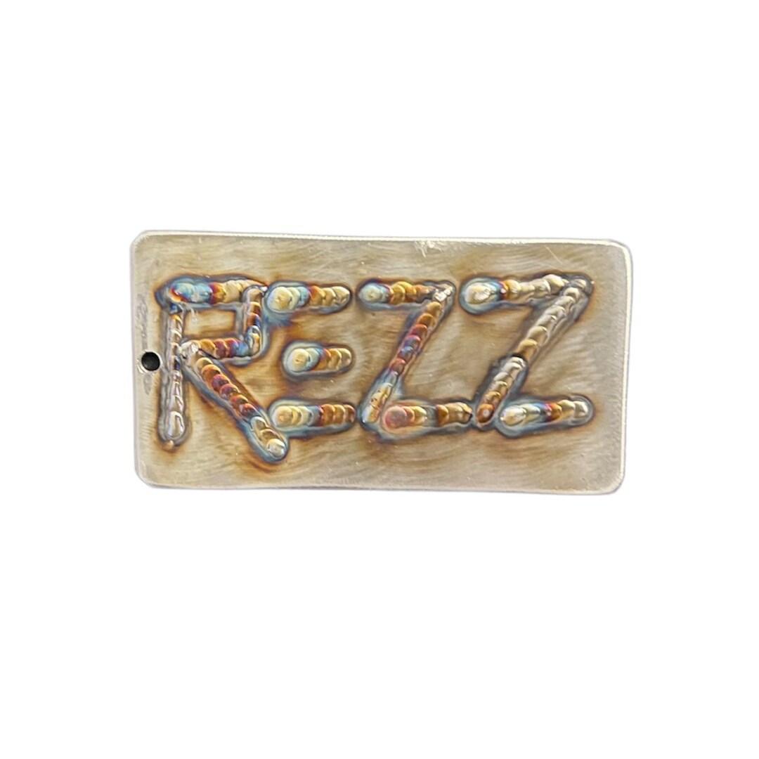 Rezz Logo Tig Welded Keychain - Etsy