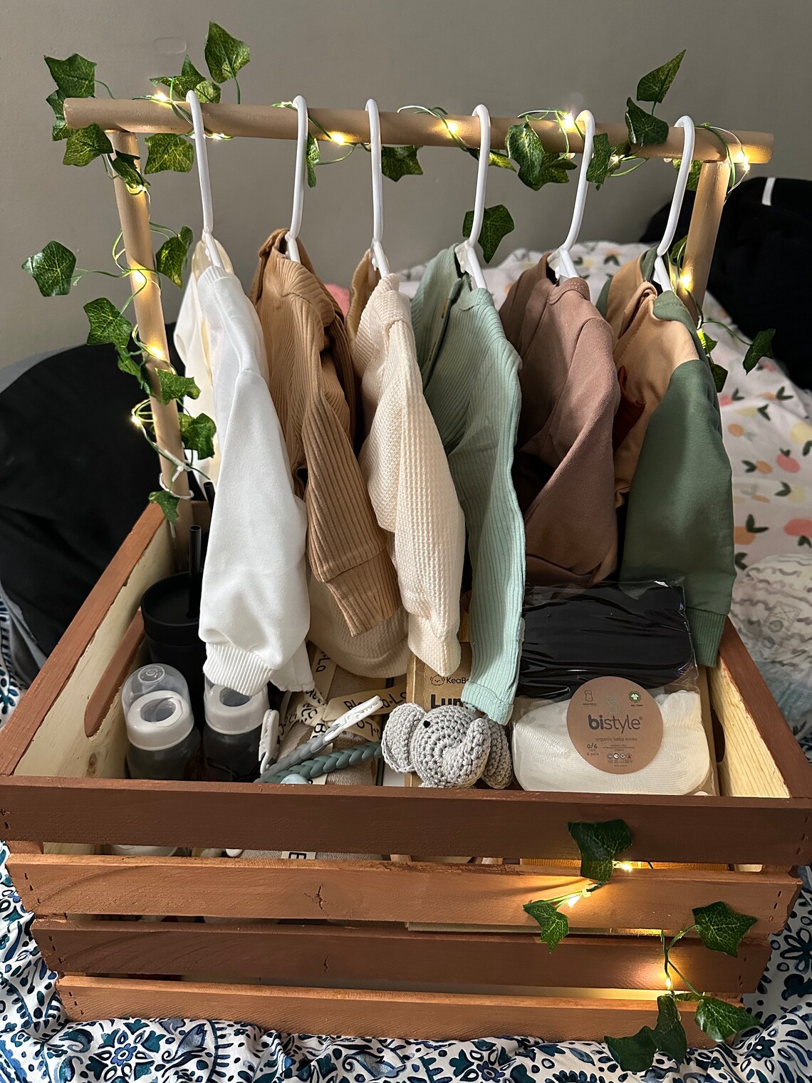 Gender Neutral Baby Closer Crate - Etsy