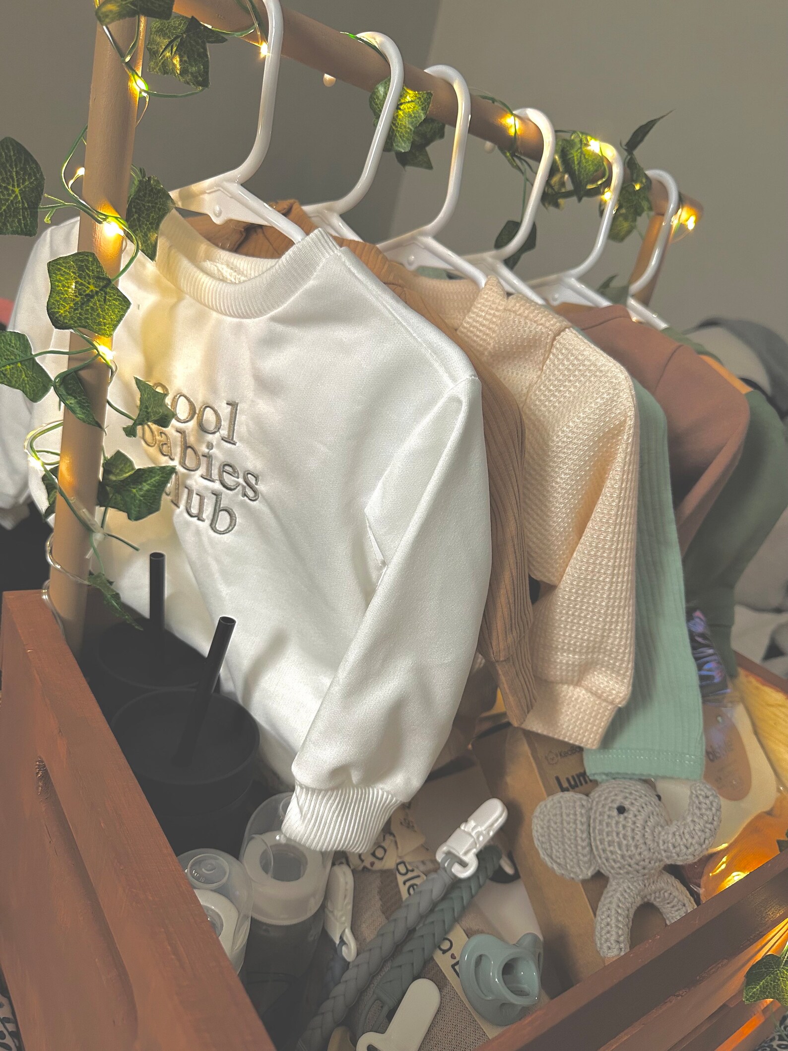 Gender Neutral Baby Closer Crate - Etsy