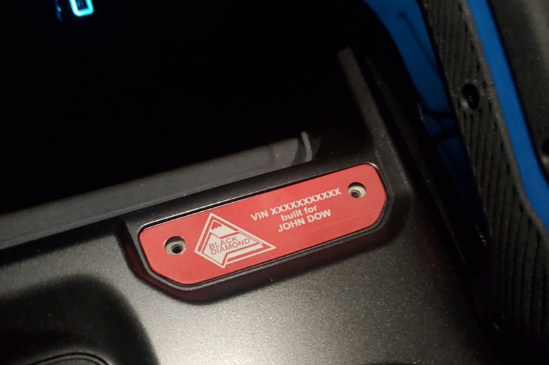 Bronco Console Badge Trim Packages - Etsy