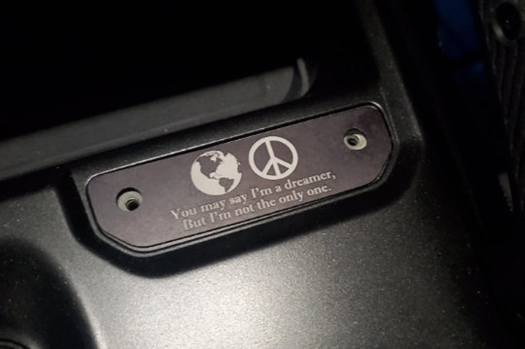 Bronco Console Badge Novelty Badges - Etsy