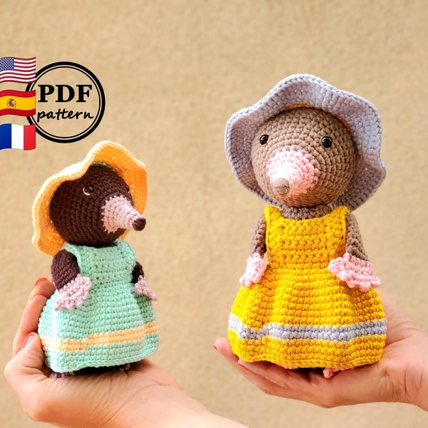 Mole Crochet - Etsy