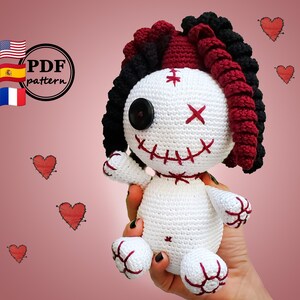 Crochet Pattern, Baboo the Voodoo Doll Amigurumi Digital Download Pdf ...