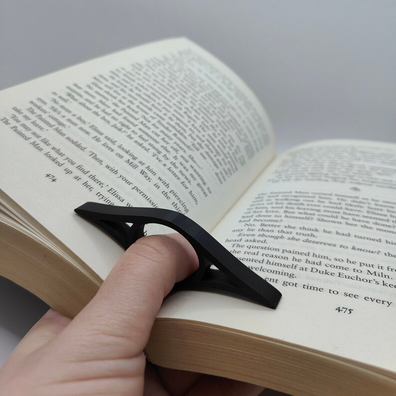 Thumb Book Page Holder: Reading Assistant, Gift for Book Enthusiasts - Etsy