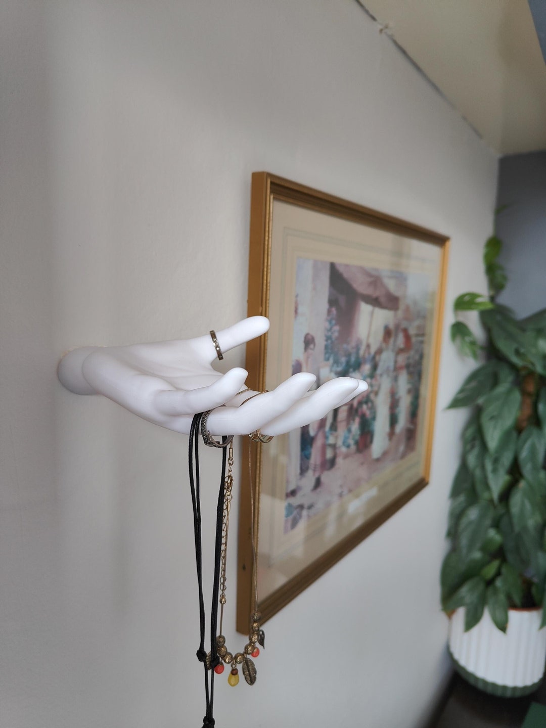 Hand Shaped Jewelry Holder, Wall Display Organizer - Etsy