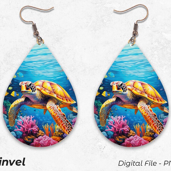 Turtle Earrings - Etsy