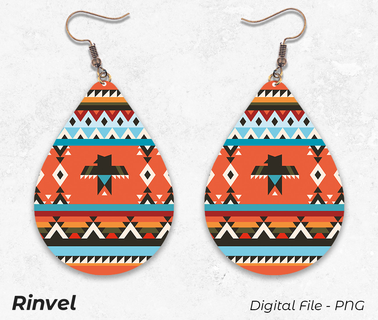 Native American Earring Sublimation Earring Designs Template - Etsy