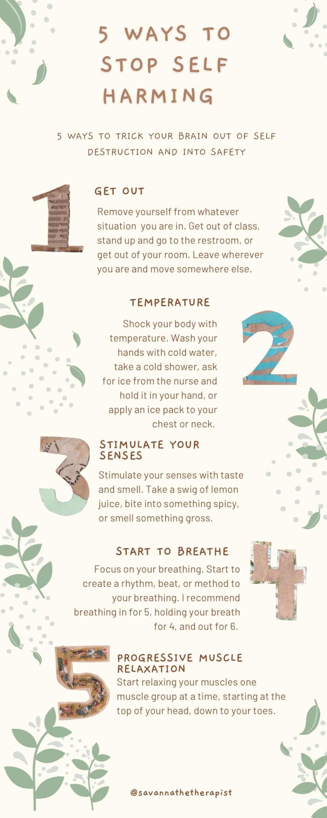 DBT Therapy Worksheet for Self Harm Therapy Worksheets - Etsy