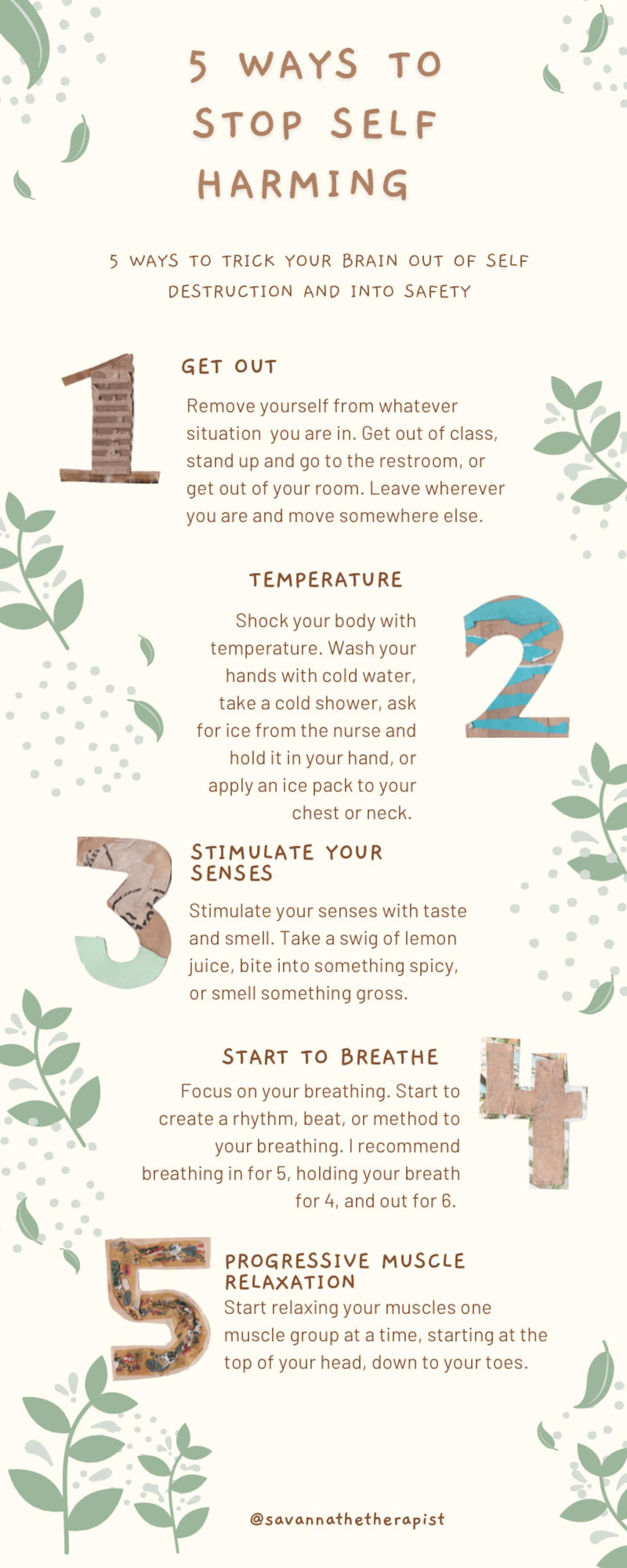 DBT Therapy Worksheet for Self Harm Therapy Worksheets - Etsy