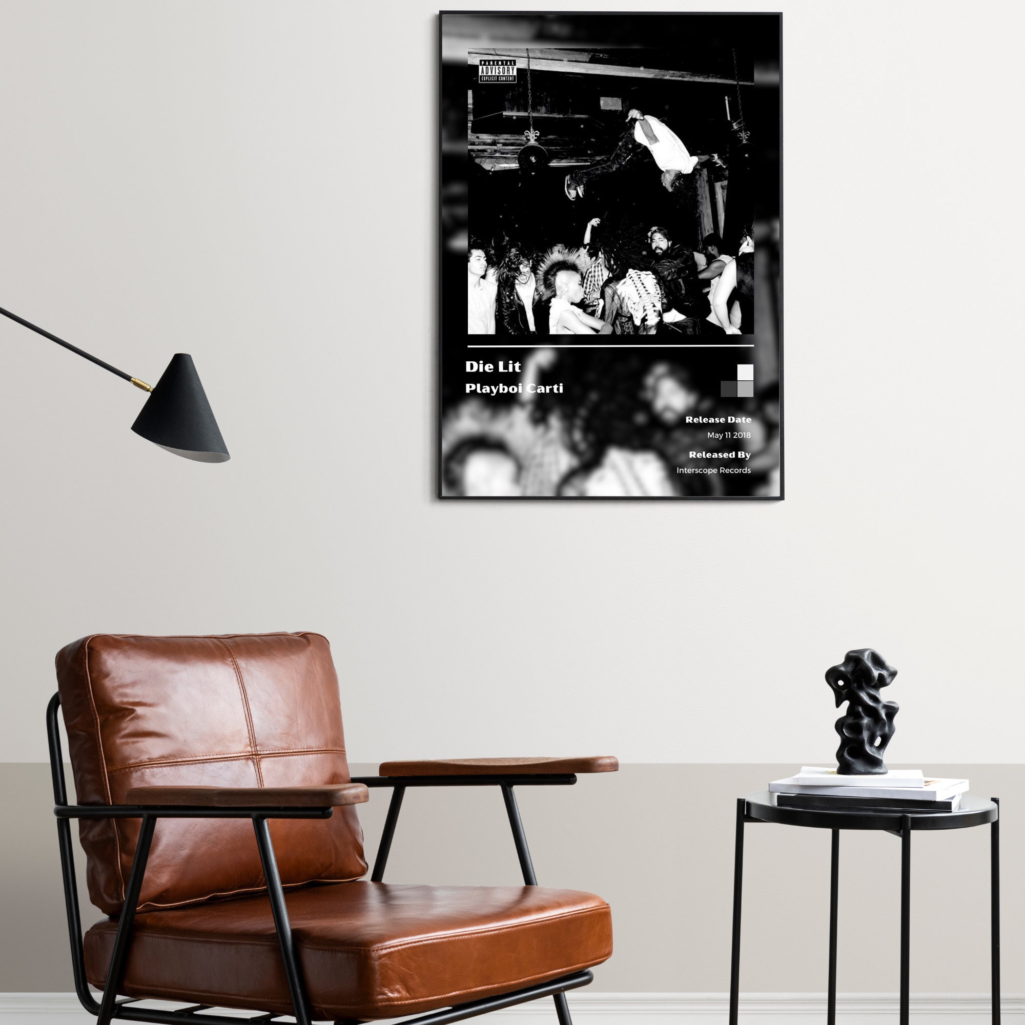 PLAYBOI CARTI Die Lit Poster Album Cover Poster Music Print - Etsy México