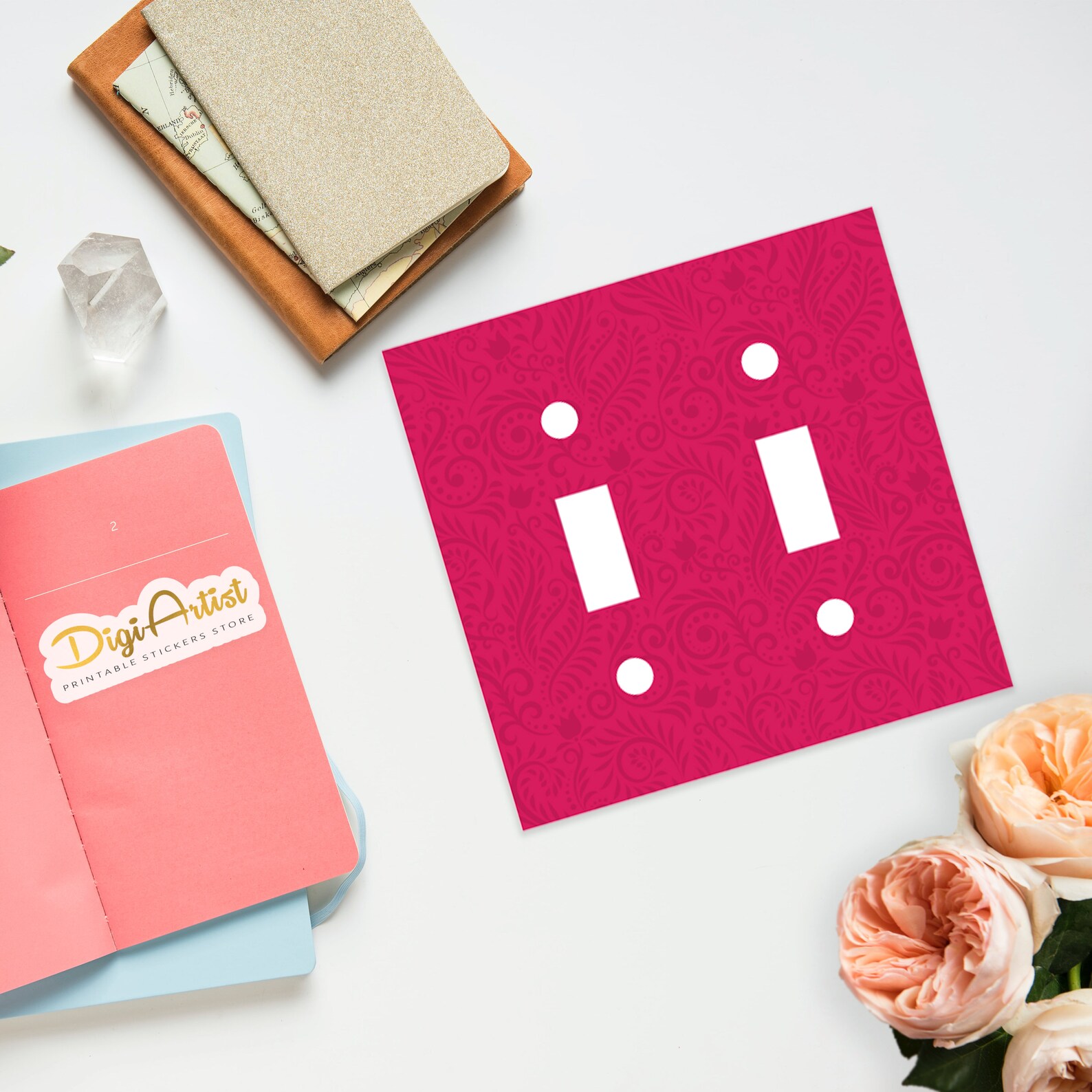 Unique Light Switch Cover Stickers in 18 Light Switch Skins Stickers ...