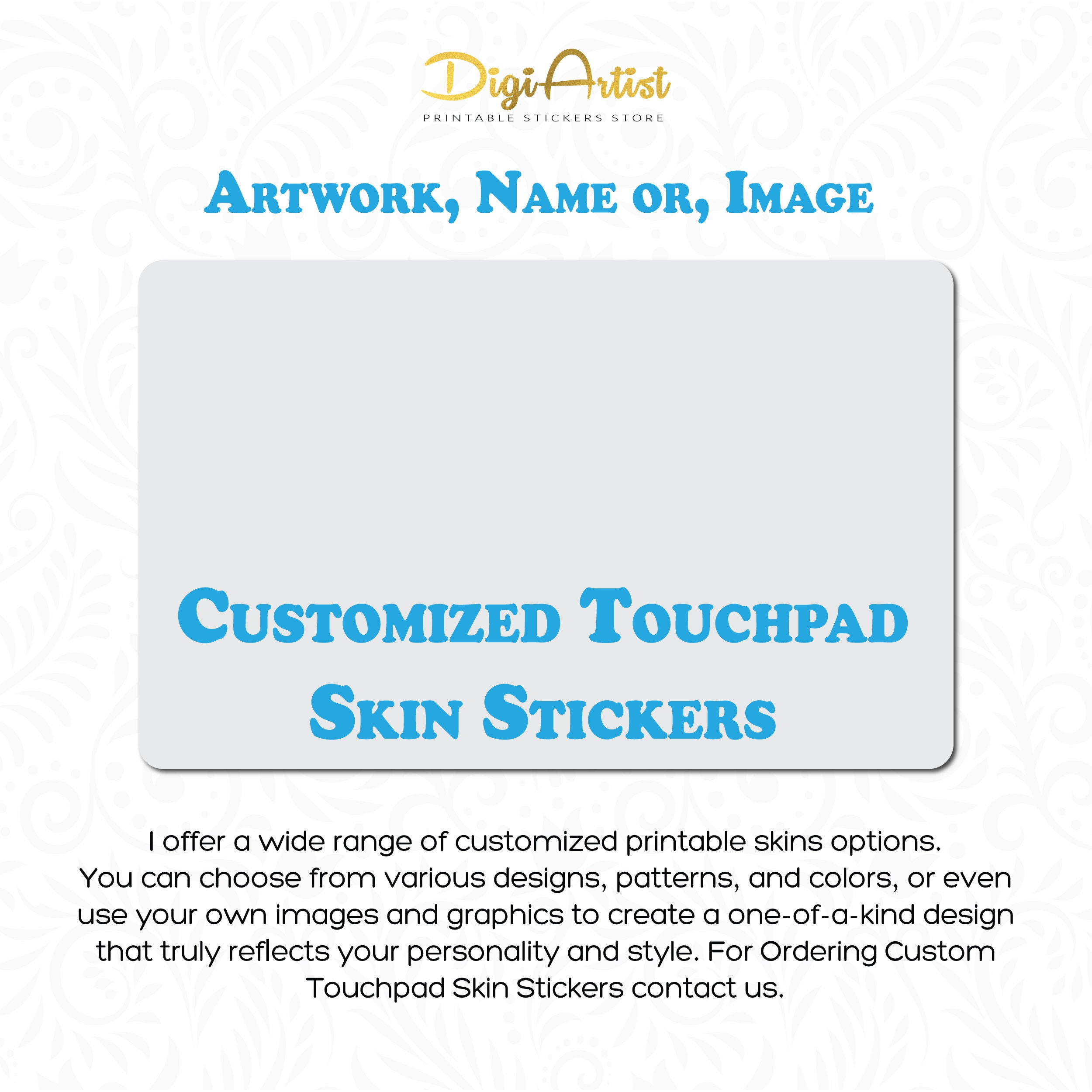 MacBook M2 Touchpad Skin in 8 Multi-sizes Laptop Trackpad Skin in ...