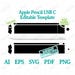 Apple Pencil 1 Skin Editable Template by Digiartist Store, Apple Pencil ...