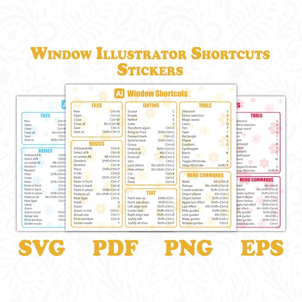 Windows of Shortcut Sticker - Etsy UK