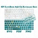 HP Pavilion 15 Keyboard Stickers in 12 Multi HP Laptop Skins Cute ...