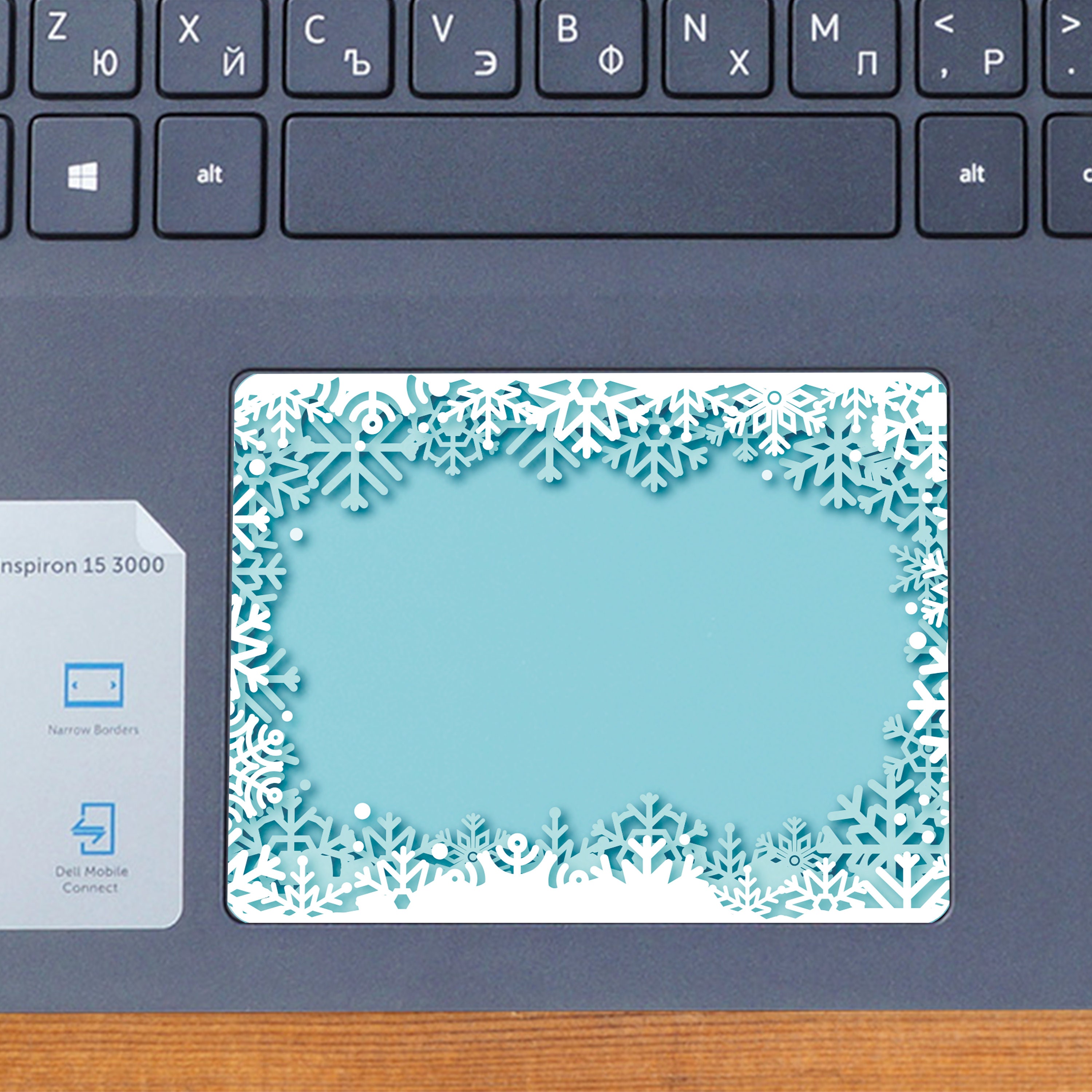 MacBook Decals Touchpad Skin, Set of 8 Dell Holiday Decor HP Envy ...