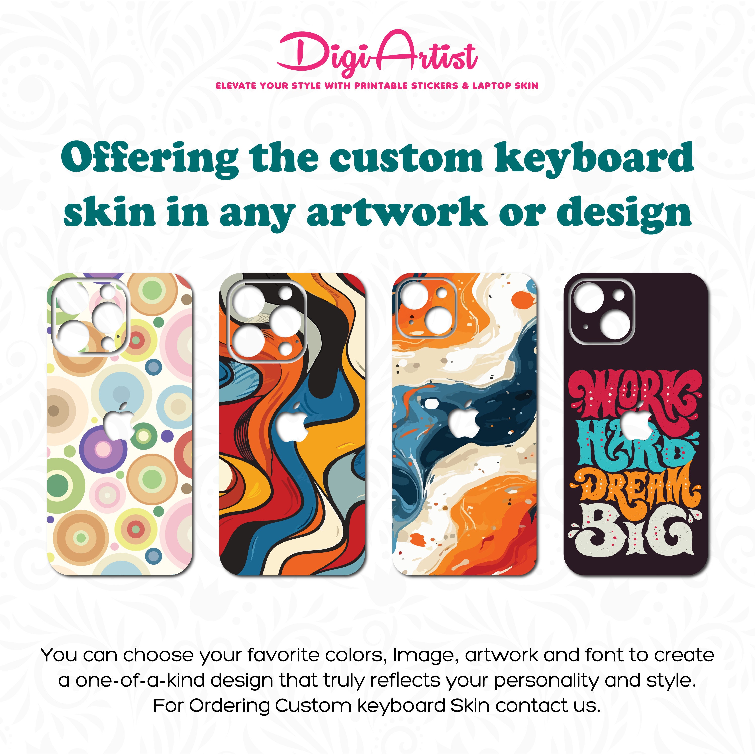 IPhone 15 Pro Max Editable and Printable Template by Digiartist Store ...