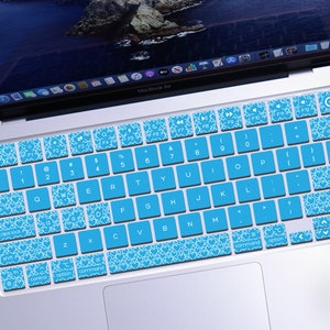 Keyboard Printable Stickers, MacBook 13.6 Inch Laptop Decal Clipart ...