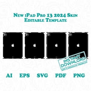Apple iPad Pro 11 Skin Editable Template by Digiartist Store, New iPad ...
