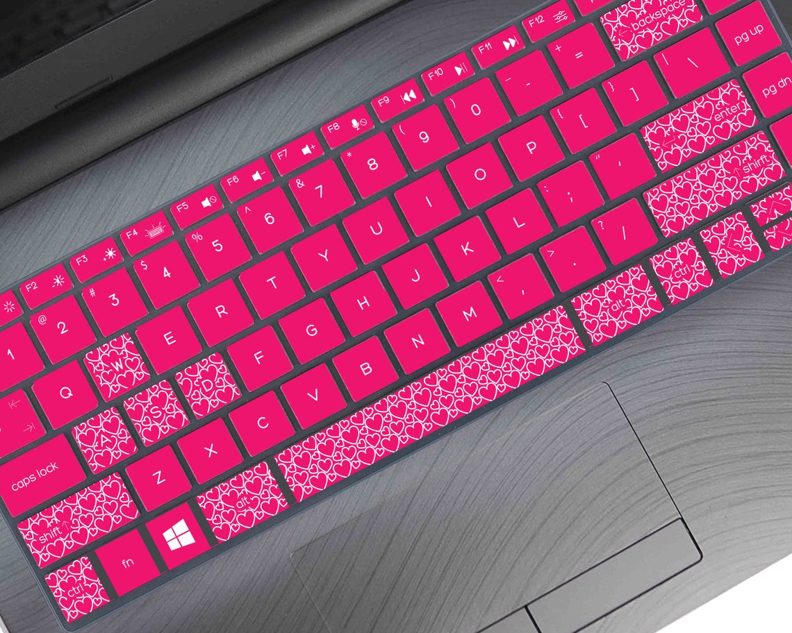 Keyboard Printable Stickers, Window Laptop Decal Clipart, Pack of 4 ...