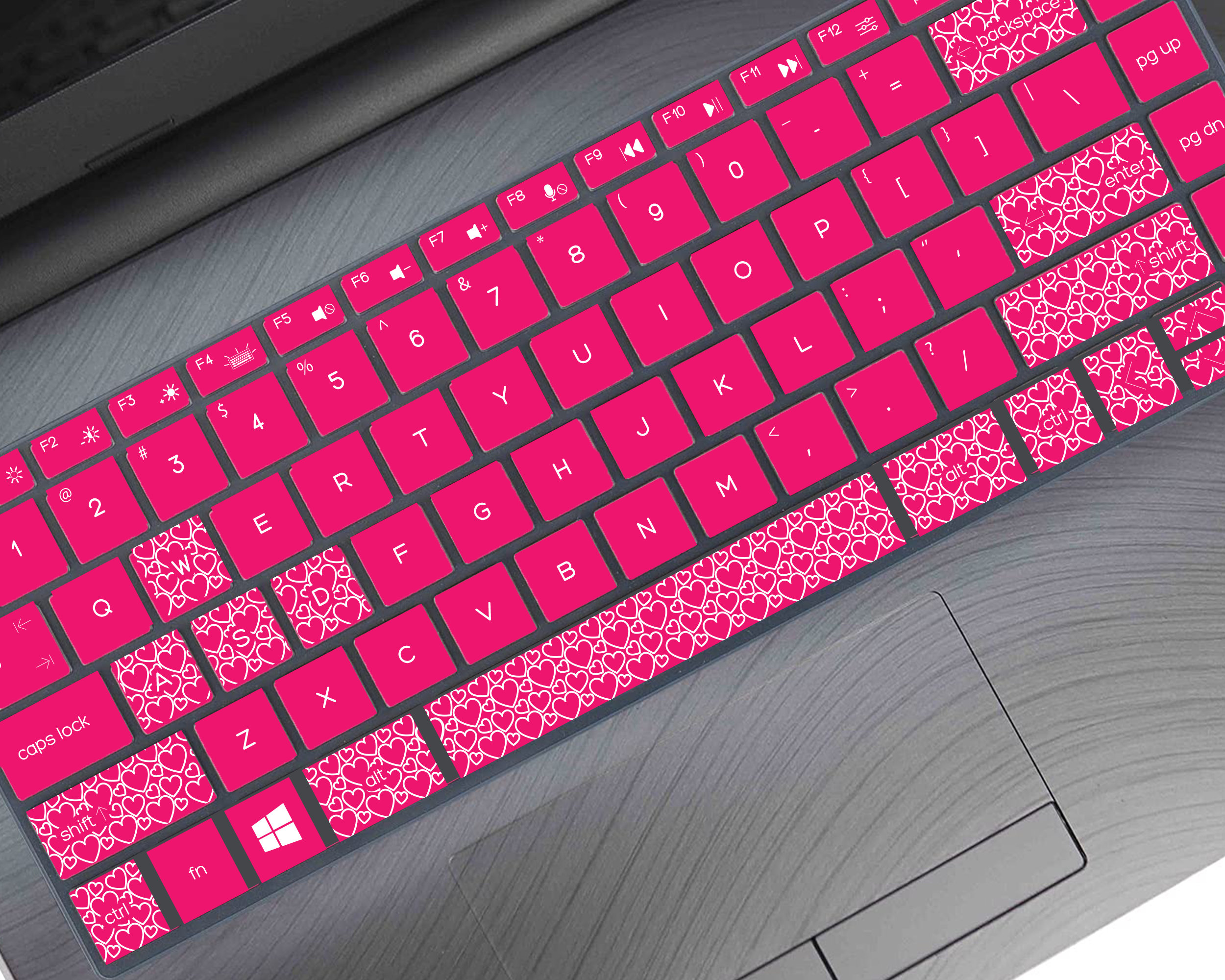 Keyboard Printable Stickers, Window Laptop Decal Clipart, Pack of 4 ...