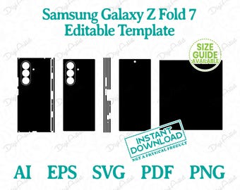 Samsung Galaxy S24 FE Editable Template by Digiartist Store, Galaxy S24 ...