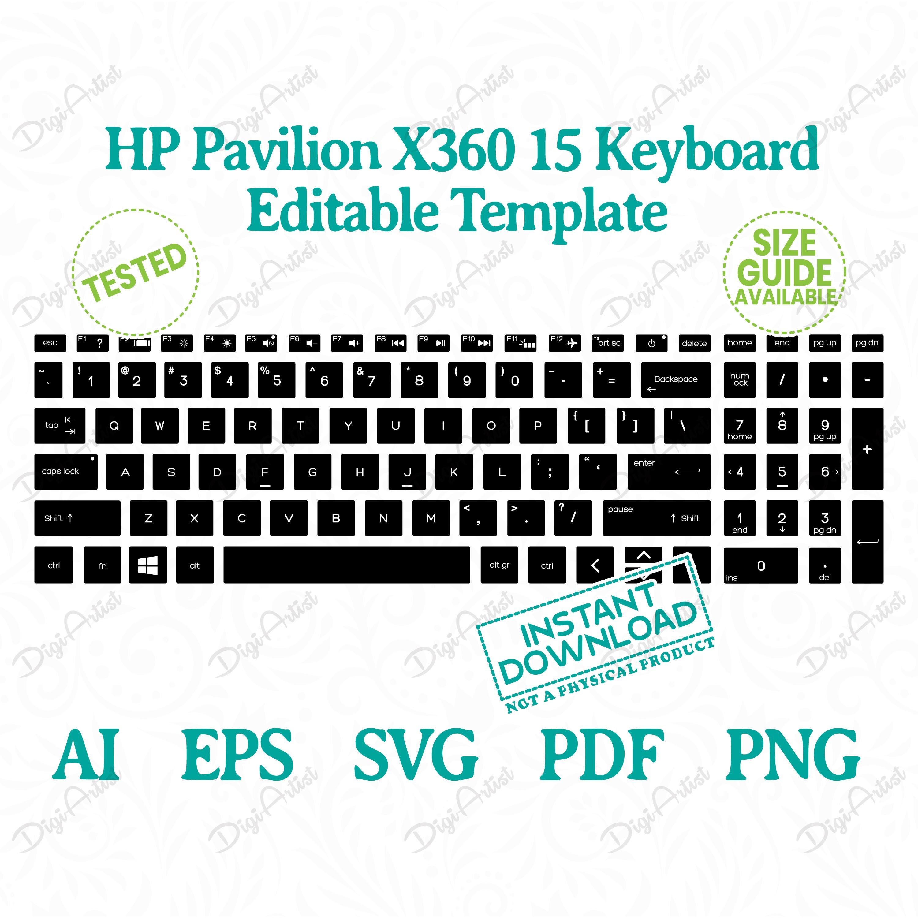 Hp Pavilion Keyboard Symbols