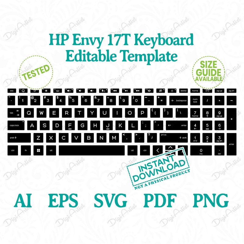 Keyboard Stickers Hp - Etsy