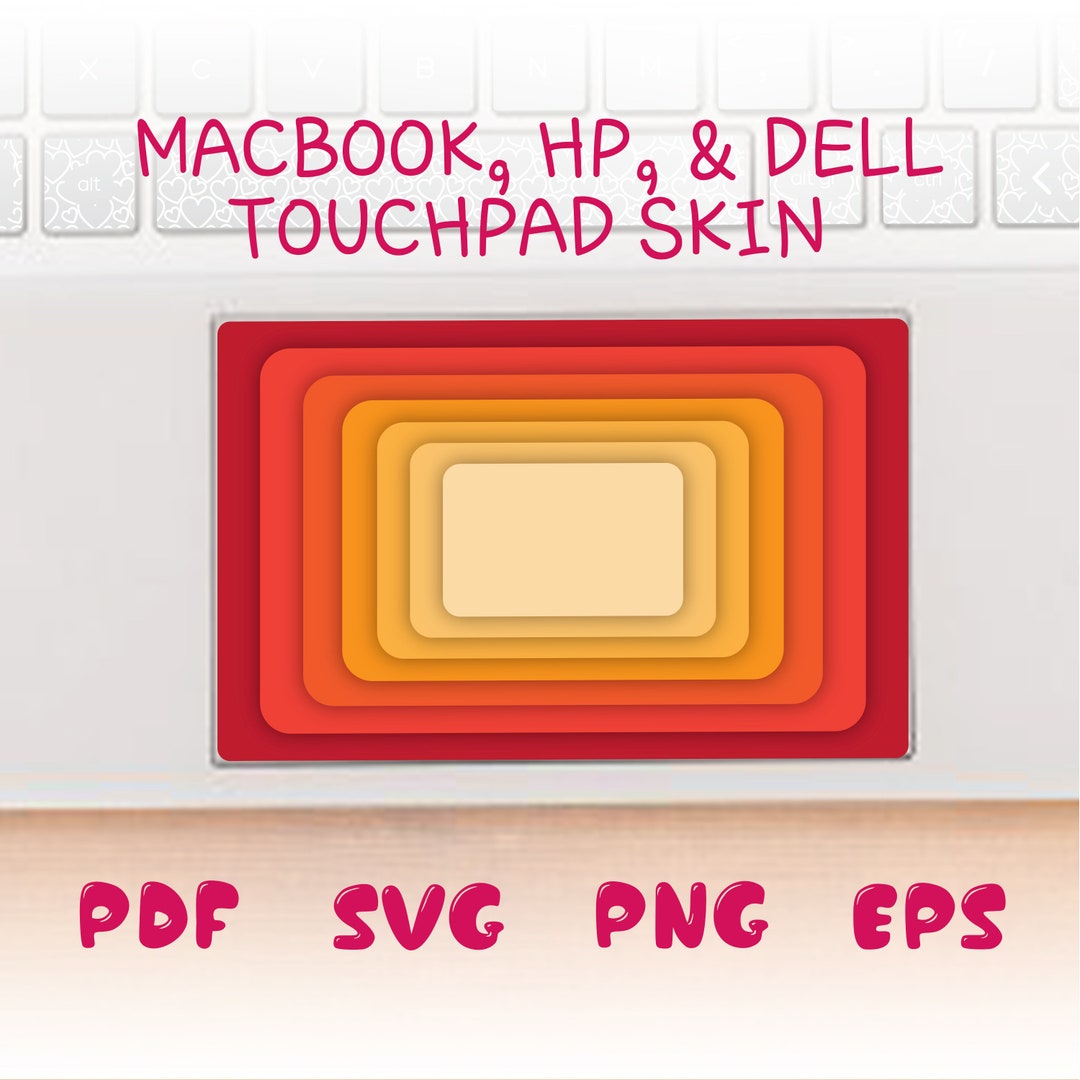MacBook M2 Touchpad Skin in 8 Multi-sizes Laptop Trackpad Skin in ...