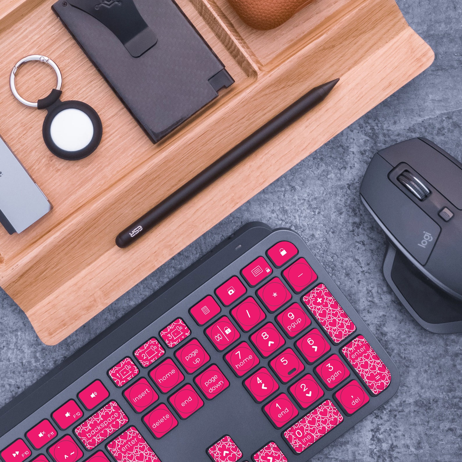 German Logitech Keyboard Full Size MX Keys Keyboard Stickers Set of 6 ...