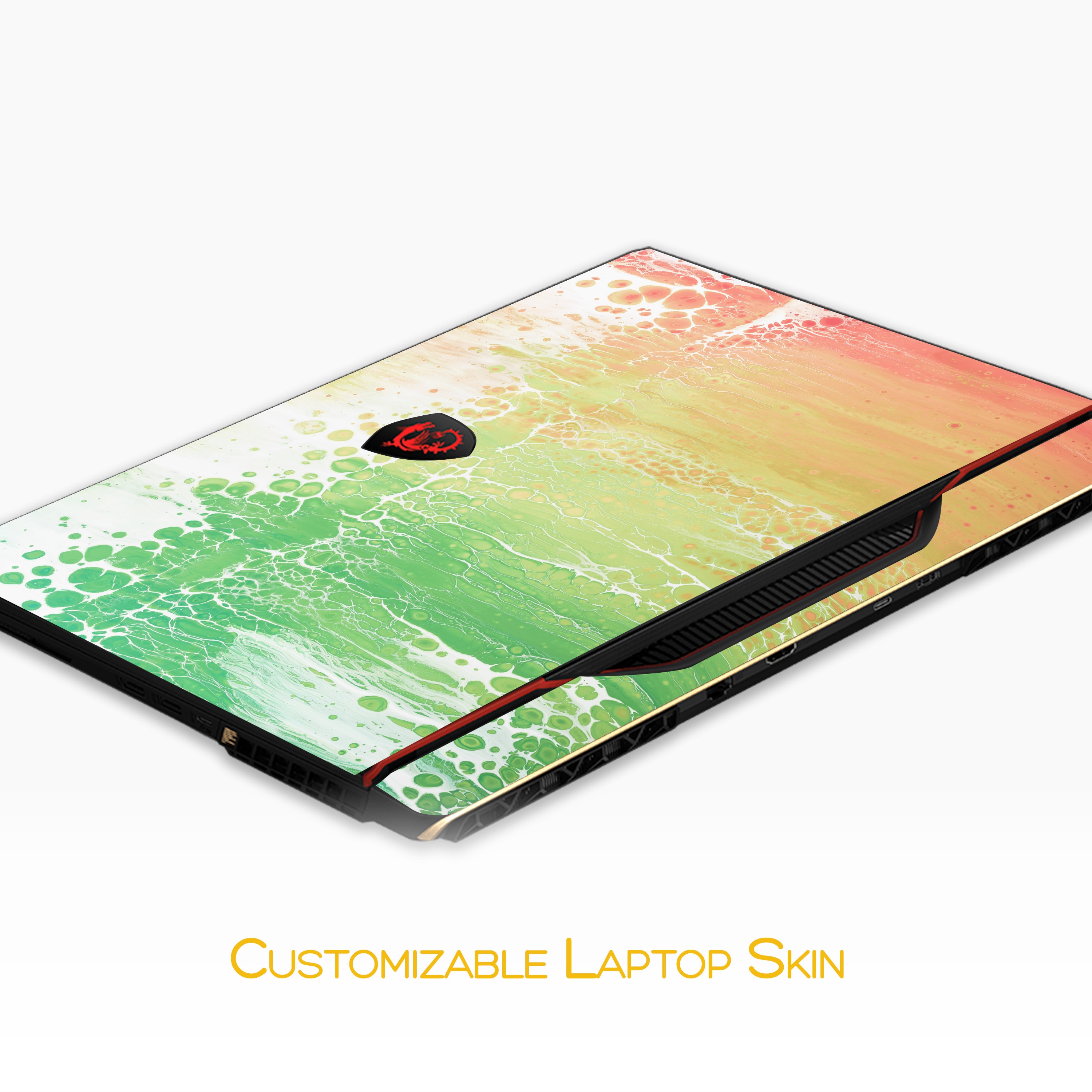 Watercolor MSI Laptop Skins Set of 4 Multi-artwork MSI Raider Laptop ...