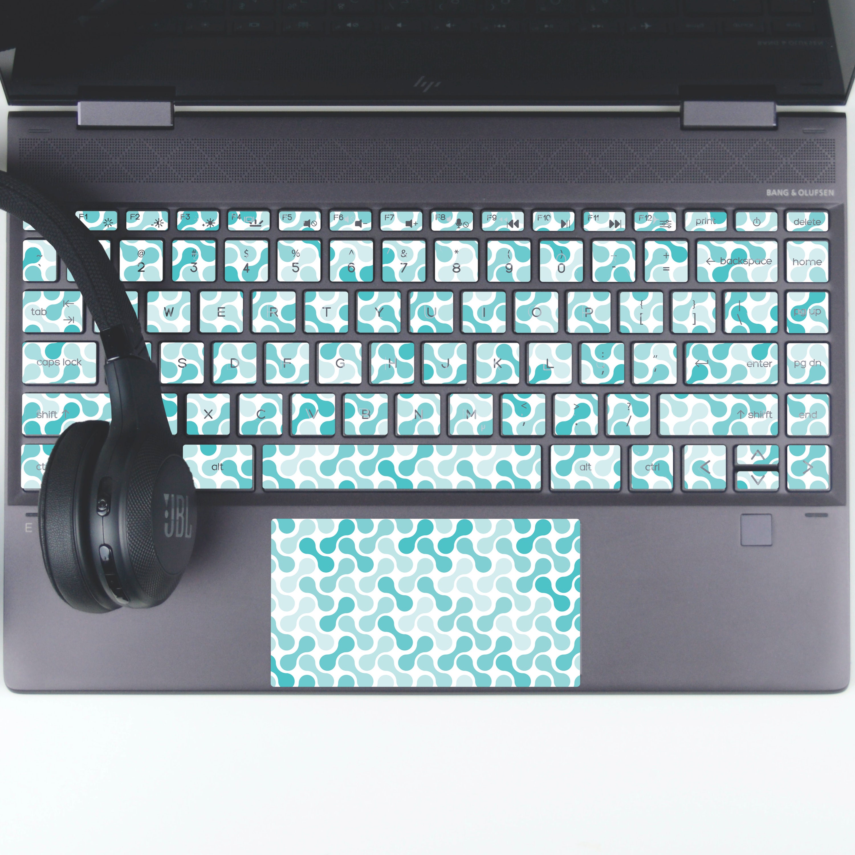 HP Envy Keyboard Skin, Multi-color Stickers, Touchpad Decal (digital ...