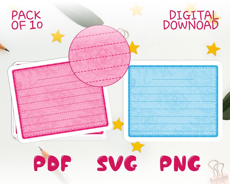 Daily to Do List Printable PDF Stickers in 10 Multi-colors ADHD to Do ...