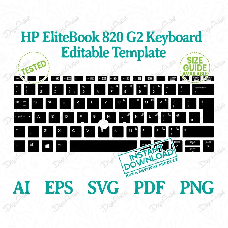 Keyboard Stickers Hp - Etsy