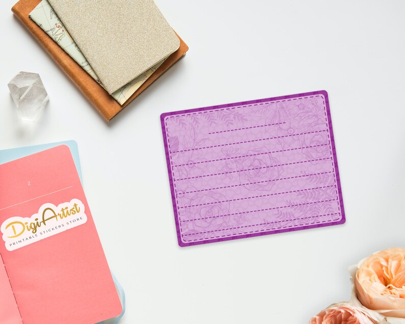 Daily to Do List Printable PDF Stickers in 10 Multi-colors ADHD to Do ...