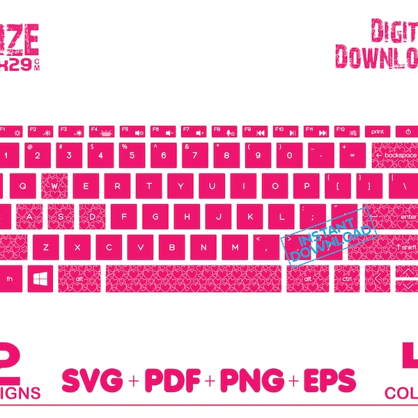 Keyboard Stickers - Etsy