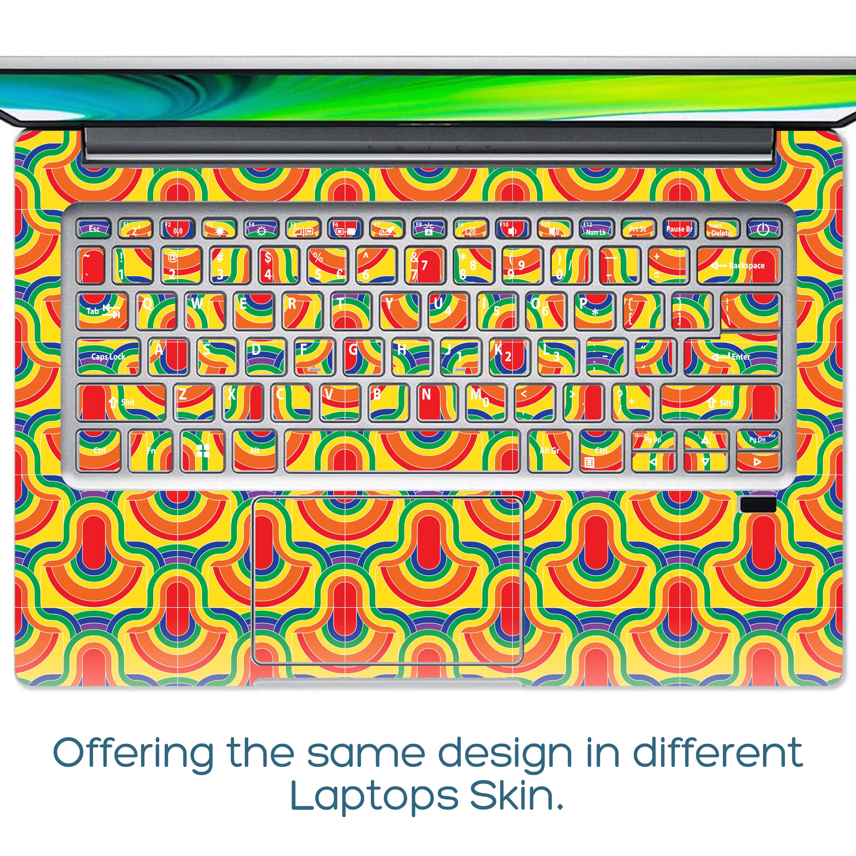 Acer Swift 3 Skins Acer Custom Keyboard Stickers Instant Digital ...