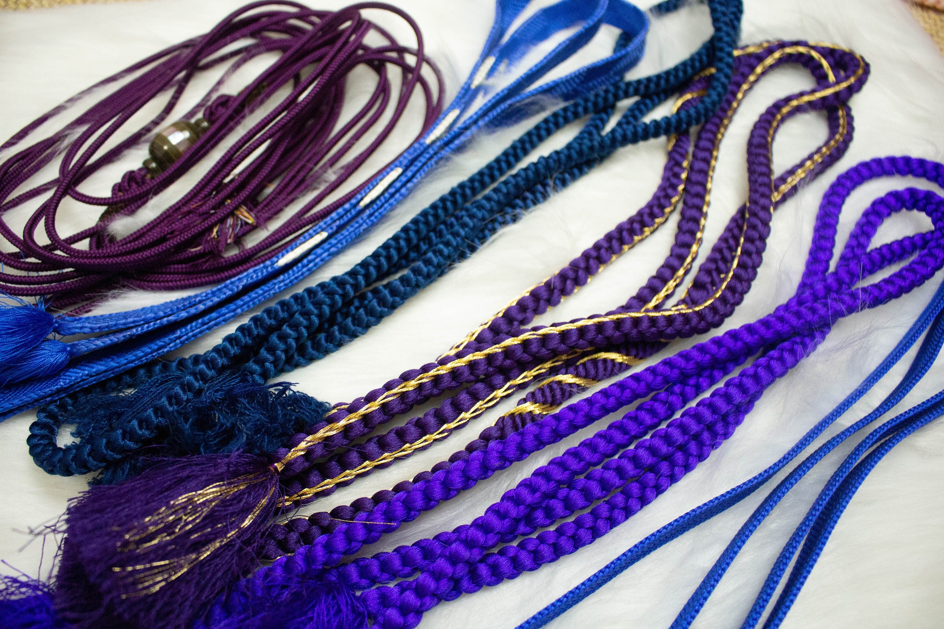 Rank A/ Elegant Kimono Obijime / Japanese Kimono Cord / Obijime Belt ...