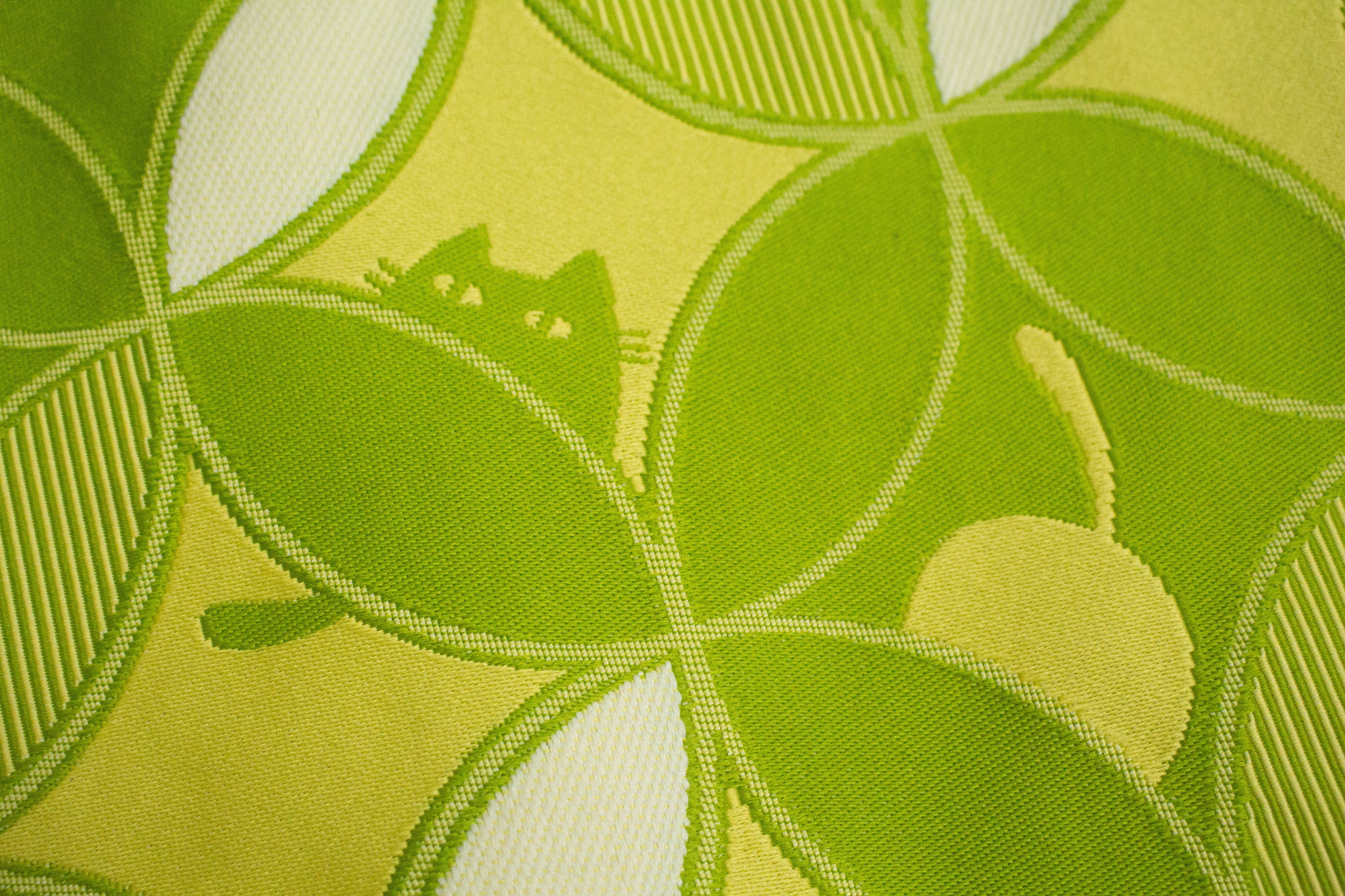 Japanese Hanhaba Obi Cat Pattern, Komon Kimono/yukata Obi Womens ...