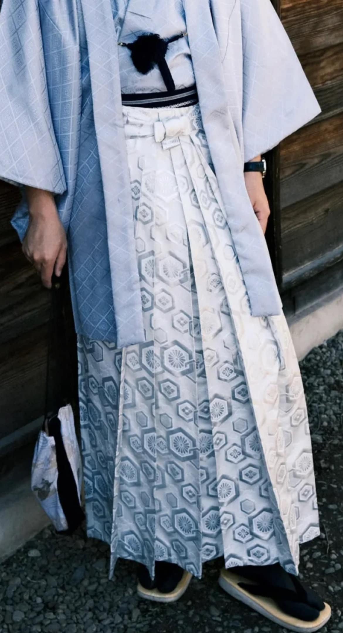 Men's Hakama & Kimono 8PCS/10PS Set, Traditional Men's Hakama Pants ...