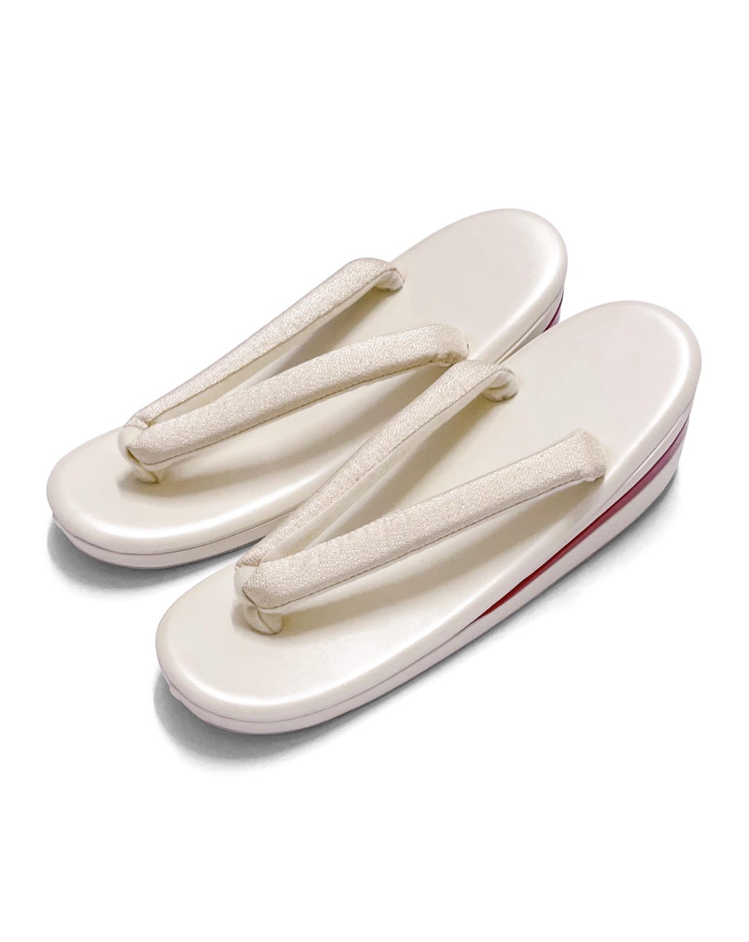 Brand New Ivory Zori Sandals for Kimono | Traditional Japanese Footwear ...