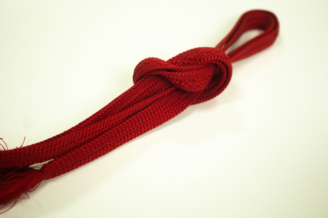 4PCS Red Kimono Obijime Collection / Japanese Kimono Cord / Obijime ...