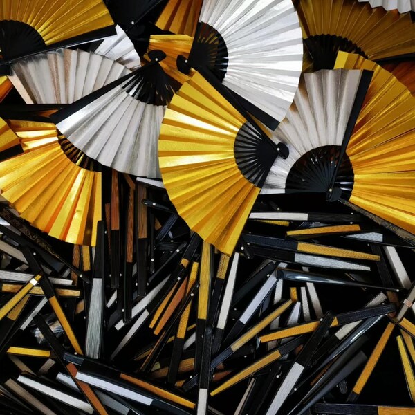 Large Japanese Fan - Etsy