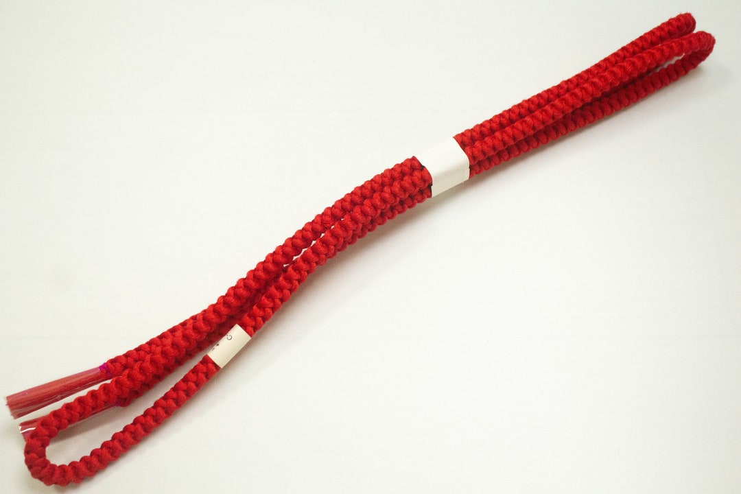 Red Obijime Collection / Japanese Kimono Cord / Obijime Belt / Japanese ...